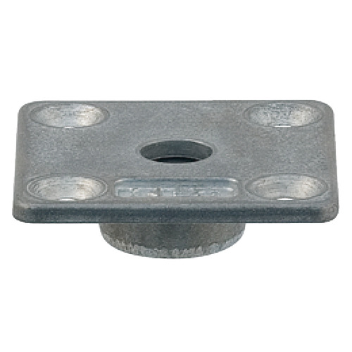 Hafele 634.15.080 Mounting Plate, Square Zinc Mounting plate, square M8 ...