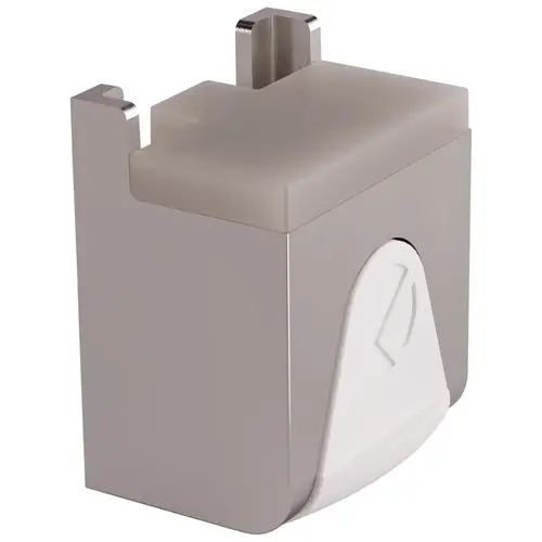 Hafele 284.04.644 Lower Shelf Support, Clamp Design, for Glass Shelves ...