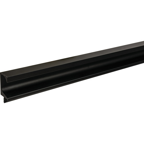 Hafele 126.27.310 Continuous Handle, Aluminum Matt black