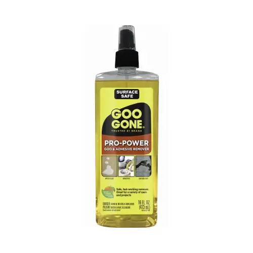 Goo Gone 2181 Goo and Adhesive Remover, 16 oz Spray Bottle, Liquid ...