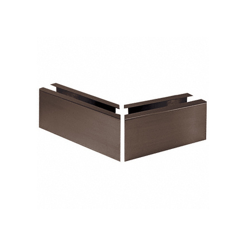 CRL B6S135DU Dark Bronze Anodized 12" Mitered 135 degree Corner ...