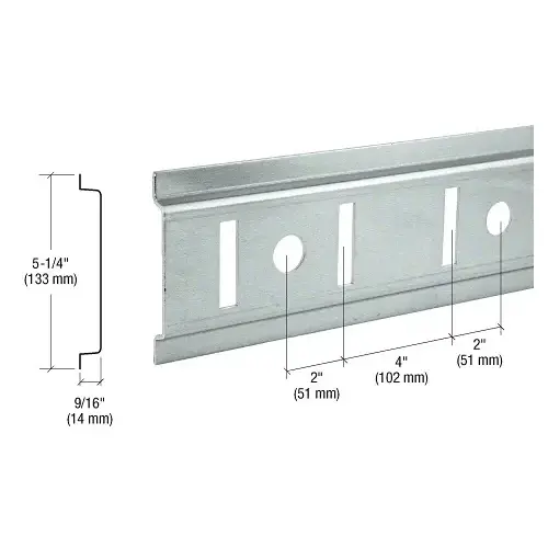CRL BRBS10 Steel Glass Rack Type "B" Side Slat Buy Now