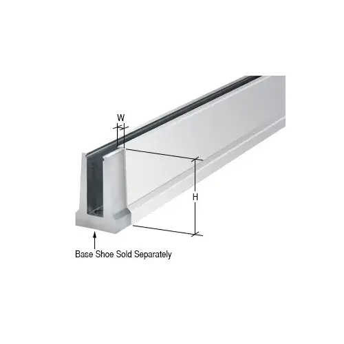 CRL BTCPS10 Polished Stainless Cladding for B5T Series Tapered Base ...