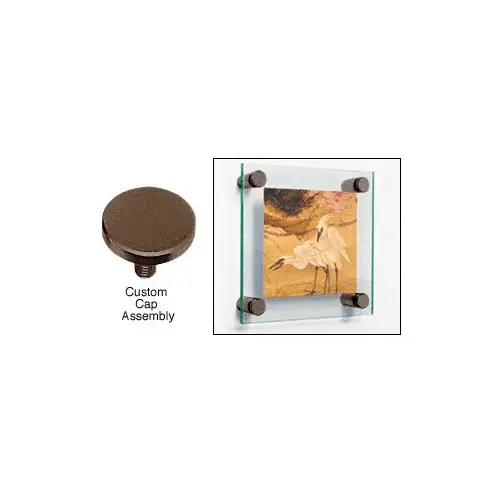 CRL CAP34C0RB Oil Rubbed Bronze 3/4" Diameter Custom Standoff Cap ...