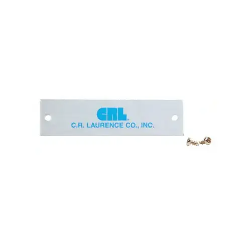 CRL CRL8010SCP Side Load Arm Cover Plate Polished Stainless Steel Buy Now