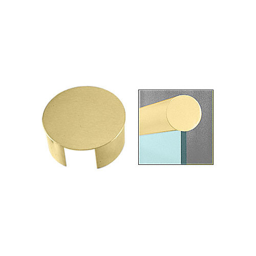 CRL GR40ECSB Satin Brass End Cap for 4" Cap Railing Buy Now