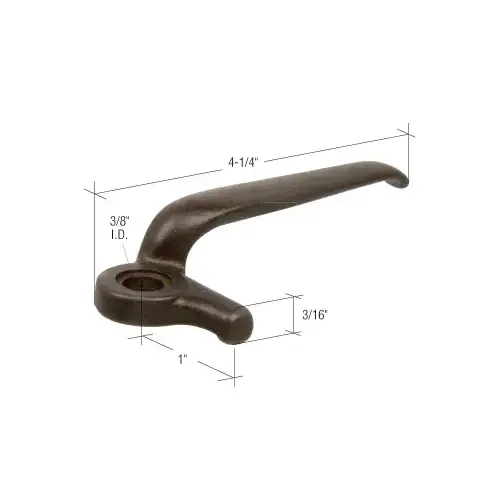 CRL H3652 Right Hand Project-In Casement Window Locking Handle with 1 ...