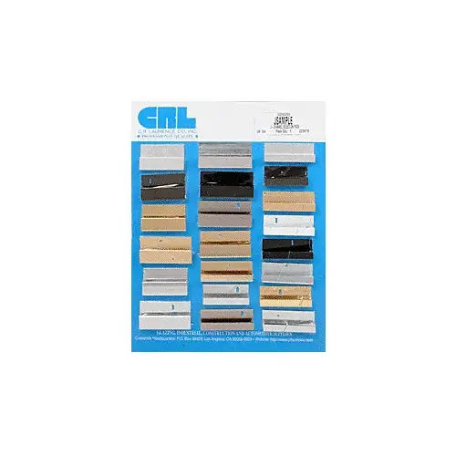 CRL ALUM-JSAMPLE-VCP-1 Aluminum J-Channel Sample Display Buy Now