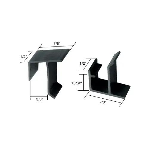 CRL L5799 Sliding Window Screen Clips for H & D - Carded Black Buy Now