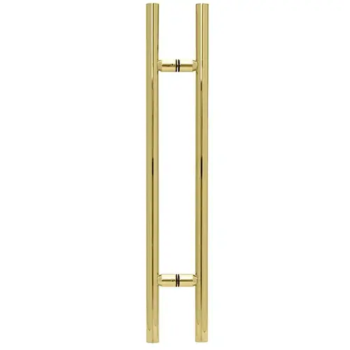 CRL LP36BR CRL Polished Brass 36" Ladder Style Pull Handle Buy Now