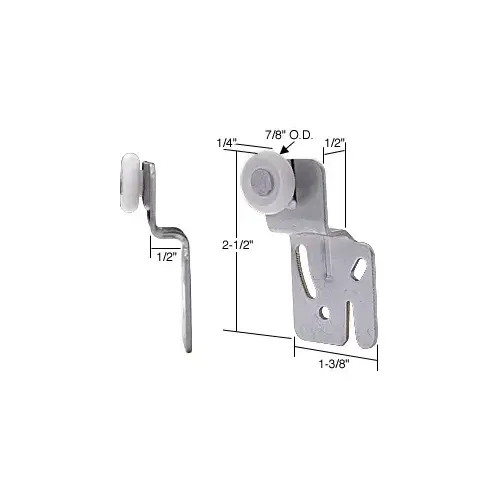 CRL N6501 7/8" Nylon Back Wardrobe Roller for Acme - pack of 2 Buy Now