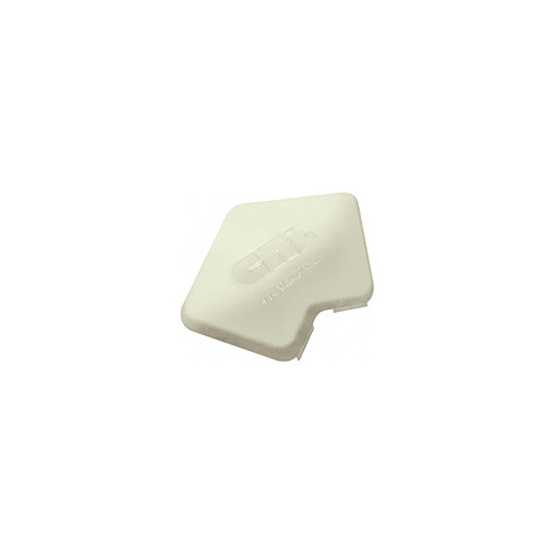CRL PC135S0W Oyster White Rectangular AWS Post Cap for 135 Degree ...