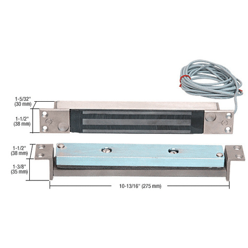 Securitron SAM1224 Electromagnetic Mortise Shear Aligning Magnalock