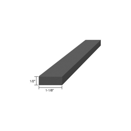 CRL SBEP6-XCP100 1/2" x 1-1/8" x 4" EPDM Rubber Setting Blocks - pack ...