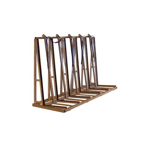 CRL ALUM-TRSS2496-VCP-1 Single-Sided Transport Racks - 375 Lbs. (170 kg ...