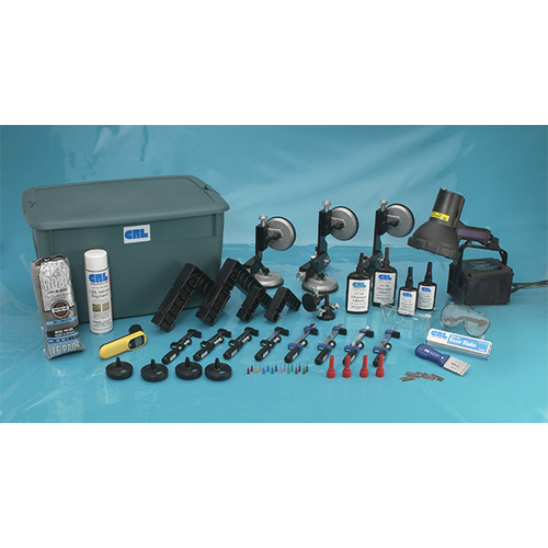 CRL UVSK4 Professional UV Glass Bonding Kit with High Intensity Lamp