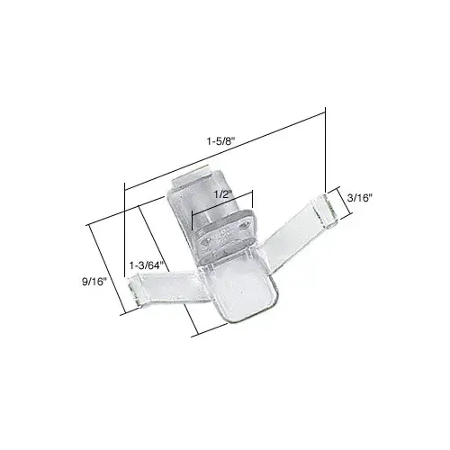 CRL V526 Window Screen Retainer Clip #526 Clear Buy Now