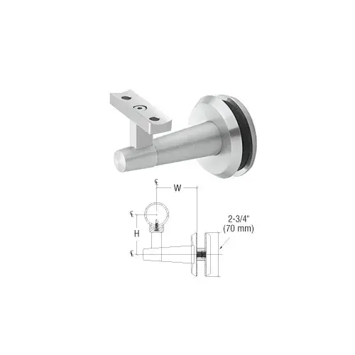 CRL Blumcraft WBNSCSA Pacific Series Satin Anodized Aluminum Glass ...