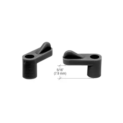 CRL WSC305BLPK Black 5/16" Plastic Window Screen Clips - Pack Buy Now