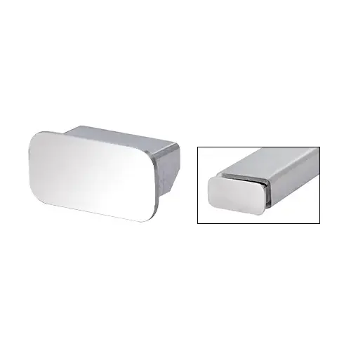 CRL PR1X2ECPS Polished Stainless Steel 1" x 2" Rectangular End Cap Buy Now