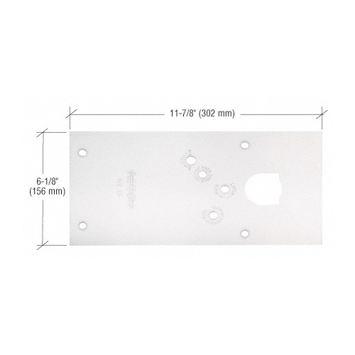 Rixson 284720RHPC Polished Chrome 28 Series Center-Hung Right Hand ...