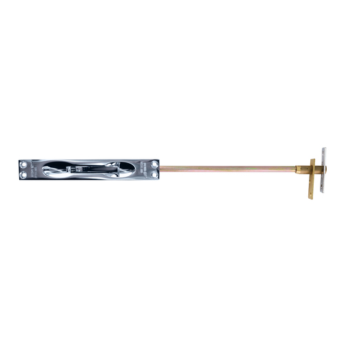Baldwin 0600260 12" Flush Bolt Bright Chrome Finish