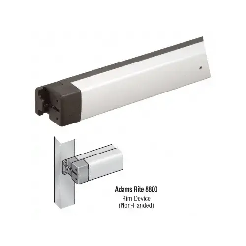 Adams Rite DH8801136 Clear Anodized Panic Rim 8800 Only 36" Buy Now