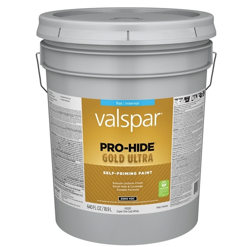 Valspar 028.0061000.008 PAINT INTER FLAT SUPR WHT PAIL