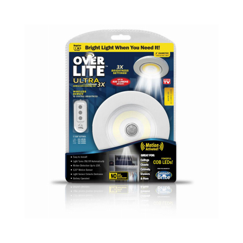 Over Lite OLU-CD4 LED Light with Remote Ultra 3X White