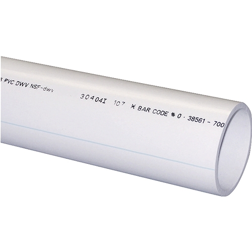 JM EAGLE 10140 Pipe, 3 in, 10 ft L, Solvent Weld, SCH 40 Schedule, PVC ...