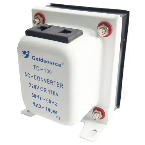 Goldsource TC-100 TC-TYPE Step Up and Step Down Transformer, 3-5/8 in L ...