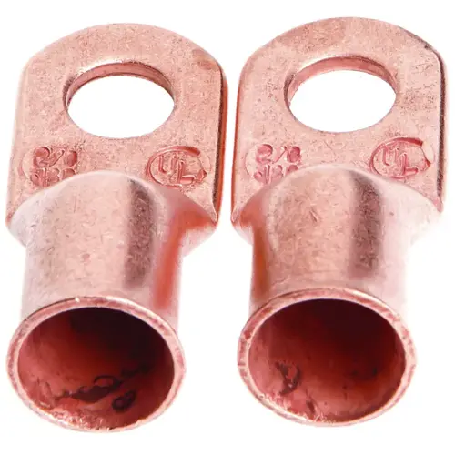 Forney 60098 #2 Cable x 3/8 In. Stud Copper Cable Lug - pack of 2 Buy Now
