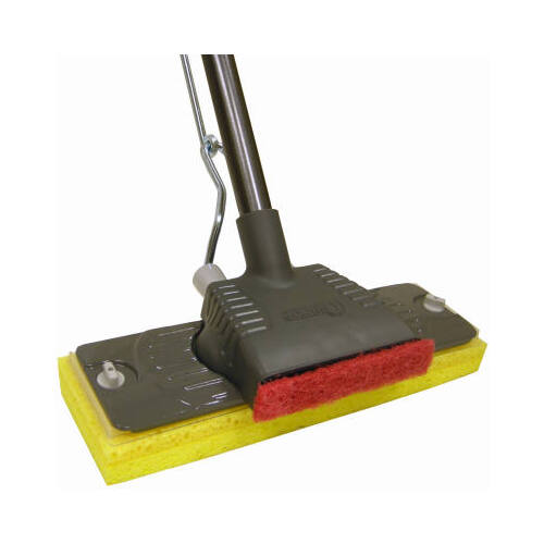 QUICKIE 274ZQK Automatic Sponge Mop, 11 in W Frame, Cellulose Mop Head ...