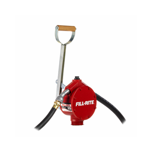 Fill-Rite FR152 Hand Pump, 20 to 34-3/4 in L Suction Tube, 3/4 in ...