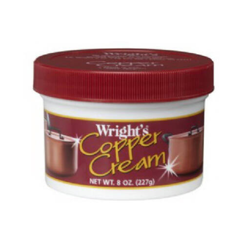 Wright's 340 Copper Cream, 8 oz Jar, Paste, Mild, Off-White