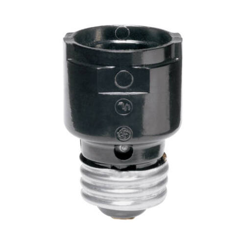PASS & SEYMOUR 1054 15A Black Socket Extension