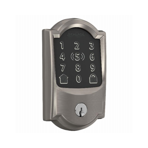 Schlage Lock Company BE499CAM619 Encode Plus Smart WiFi Deadbolt Lock ... Schlage Lock Company BE499CAM619 Encode Plus Smart WiFi Deadbolt Lock ...
