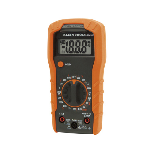 Klein Tools MM325 Digital Multimeter, Manual-Ranging, 600-Volts