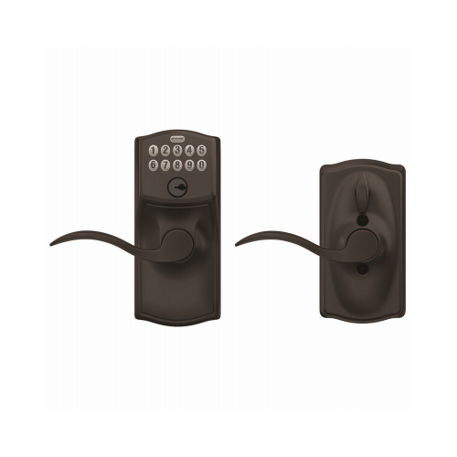 Schlage Residential FE595VCAMACC716 Keypad Lock with Flex-Lock, Metal ...