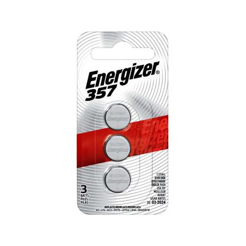 Energizer 357BPZ-3N Electronic/Watch Battery Silver Oxide 303/357 1.5 V ...
