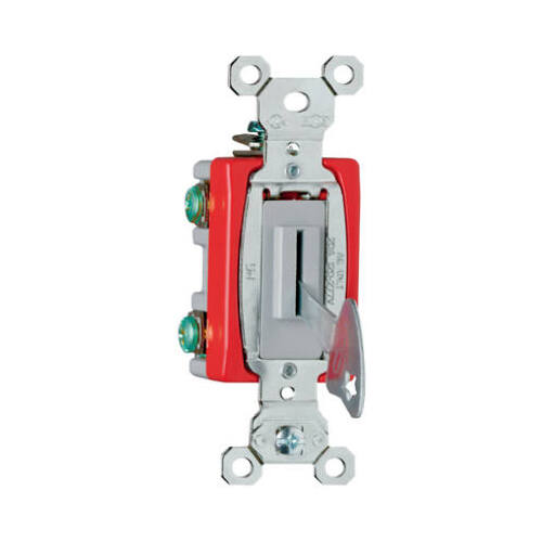 PASS & SEYMOUR PS20AC1L Heavy-Duty Keyed Switch, Single-Pole Toggle ...