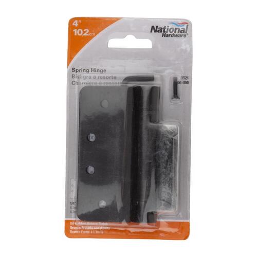 National Hardware N350-850 Spring Hinge 4" L Oil Rubbed Bronze Oil ...