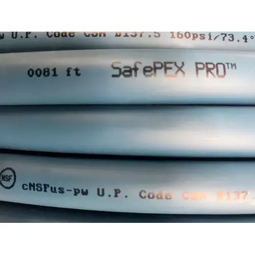 Safe PEX 16221 Tubing Pro 3/4" D X 20 ft. L PEX 100 psi Buy Now