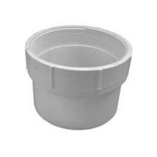 Charlotte Pipe PVC 00105 1400HA Schedule 40 Cleanout Adapter, Spigot x ...