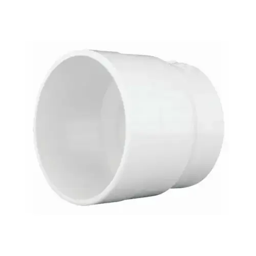 Charlotte Pipe PVC 00123R 1200HA DWV Hub Adapter to Cast Iron, Hub x ...