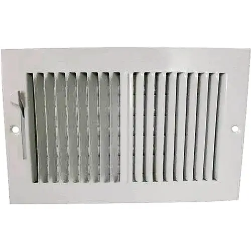ProSource SW02-10X6 Sidewall Register, Steel, White Buy Now