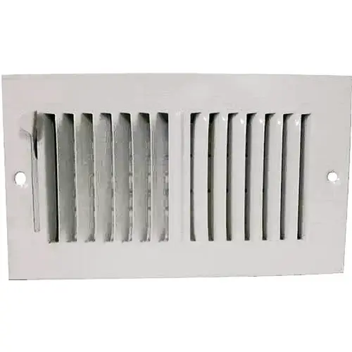 ProSource SW02-8X4 Sidewall Register, Steel, White Buy Now