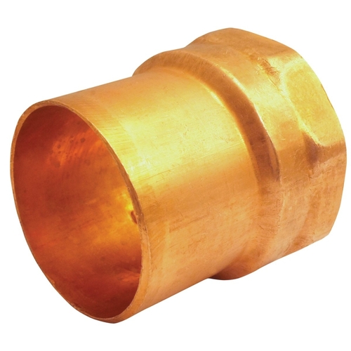EPC 30236 103-2 Series Street Pipe Adapter, 1/2 in, FTG x Female, Copper