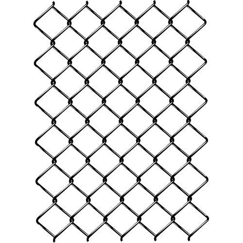 Rangemaster 10661 EZ Roll Chain-Link, 50 ft L, 72 in H, 12-1/2 Gauge ...