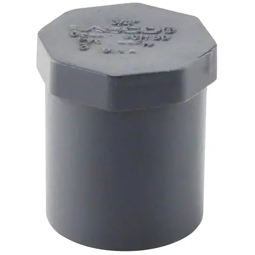 Lasco 036571 849007BC Pipe Plug, 3/4 in, MIP, PVC, SCH 80 Schedule Buy Now